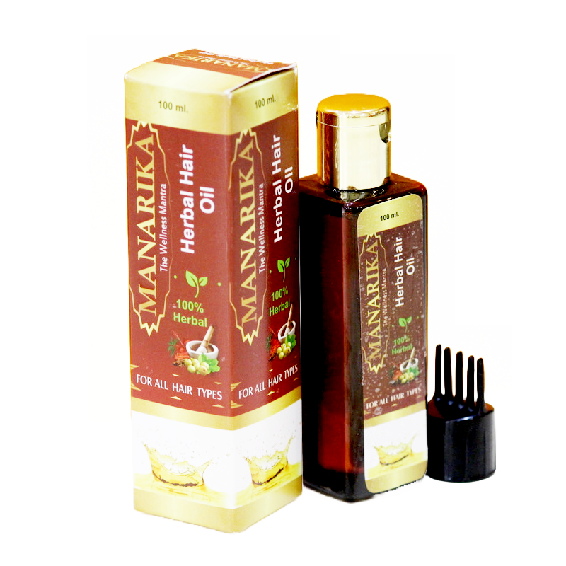 HERBAL HAIR OIL (100ml) - MANARIKA - Health Care & Wellness Products
